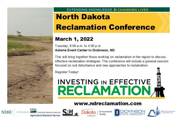 ND Reclamation – Annual North Dakota Conference